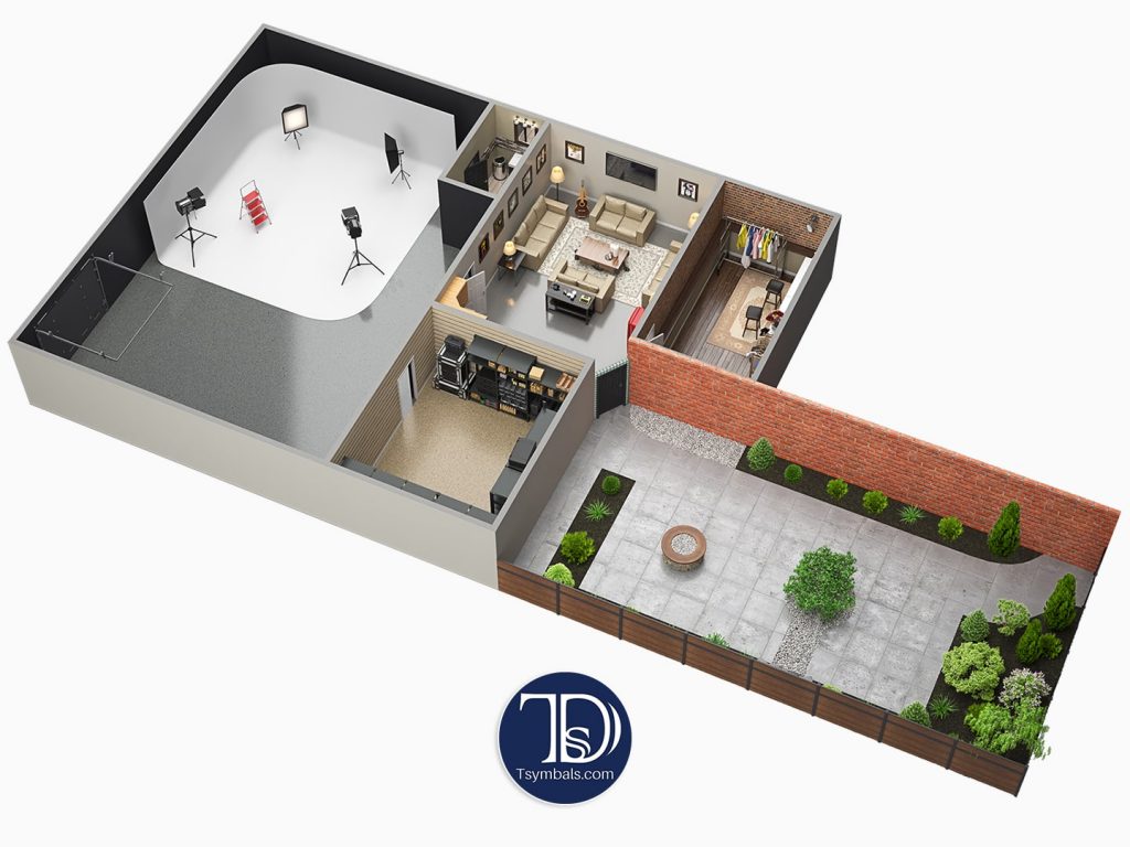 3D Floor Plans - Renderings & Visualizations Tsymbals Design