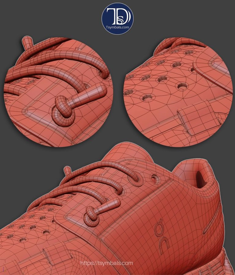 Sneakers 3d Model Studio Tsymbals Design in US